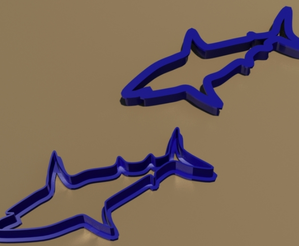 Shark Cookie Cutter - Cookie Cutters Canada