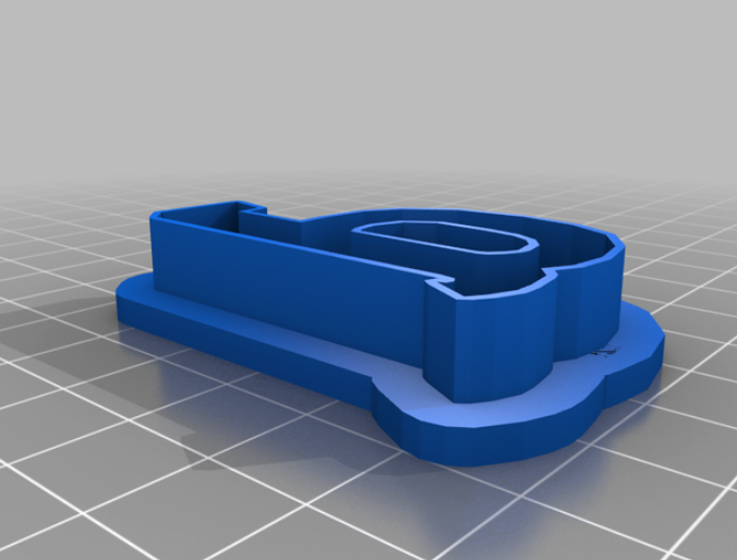 "d" Lower Case Cookie Cutter - Cookie Cutters Canada