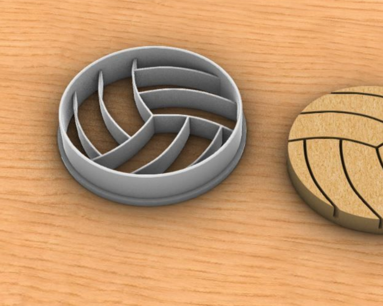 Volleyball Cookie Cutter - Cookie Cutters Canada