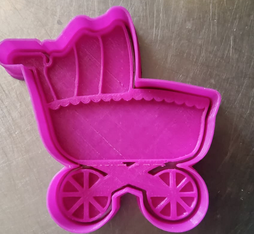 Baby Stroller Cookie Cutter - Cookie Cutters Canada