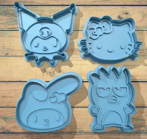 Hello Kitty Cookie Cutter Set of 4 - Cookie Cutters Canada